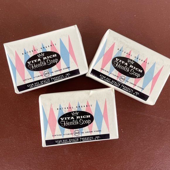 Vintage | Bath & Body | Vintage Vita Rich Bar Soap Lot Of 3 New Old ...
